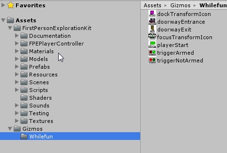自定义Gizmo图标 (Custom Gizmo Icons) · GitBook